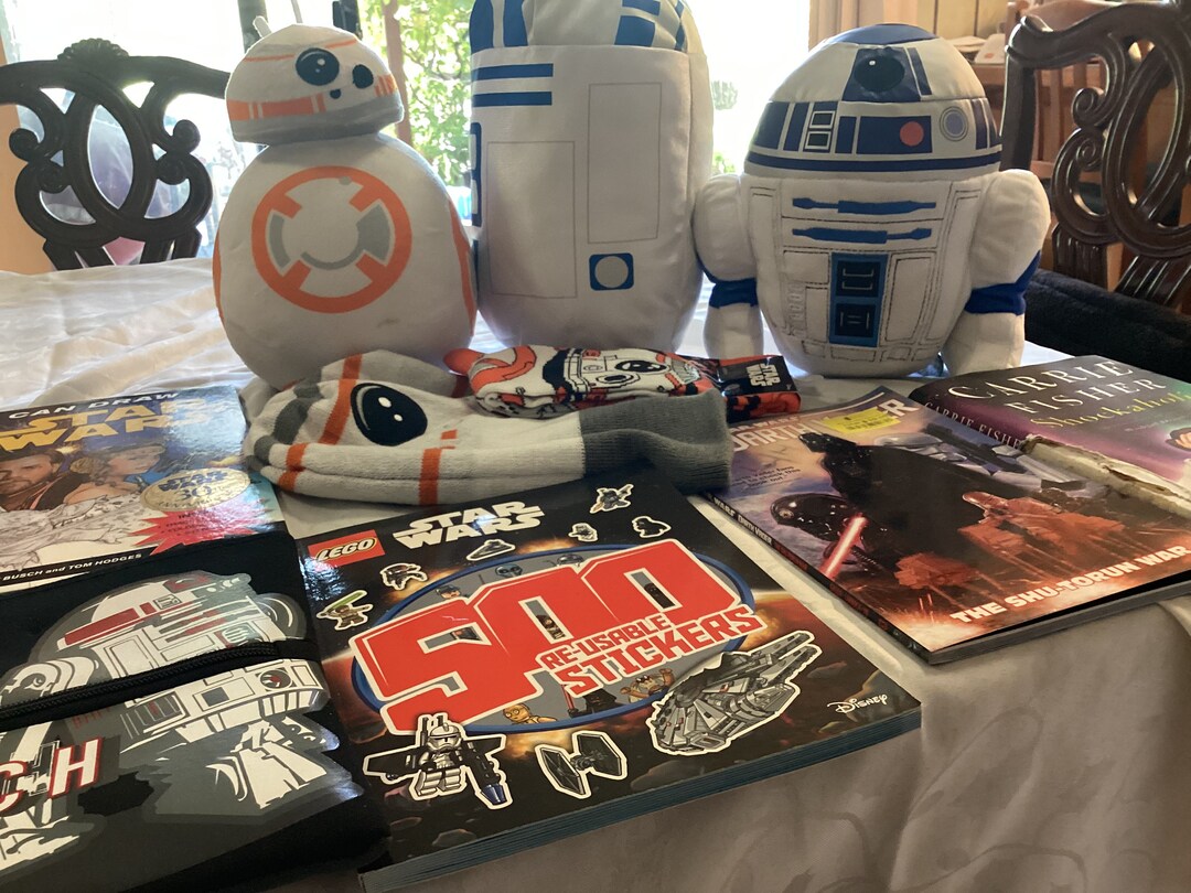 Star Wars Collectors Pack Plush Toys Books and Stickers - Etsy