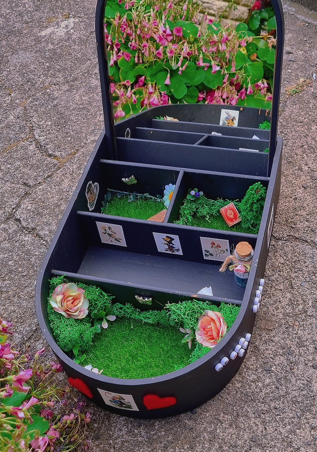 Alice in Wonderland Jewellery Storage - Etsy