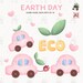 Bundle Earth Day Clipart, Environment Clipart, Eco Clipart, Go Green ...