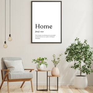 Home Noun Digital Print - Etsy