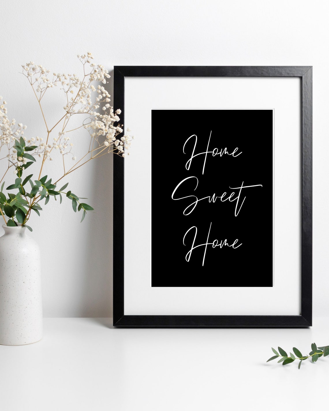 Home Sweet Home Printable Sign - Etsy