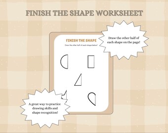 Shape Count Worksheet School Worksheet Learning Resource Homeschool ...
