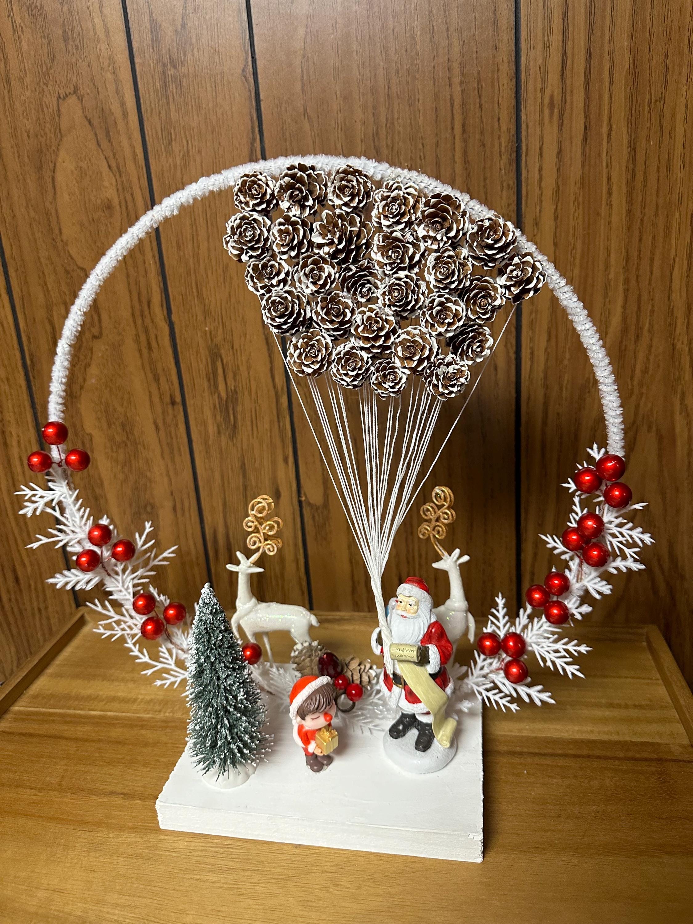 Santa and the Elf - Etsy