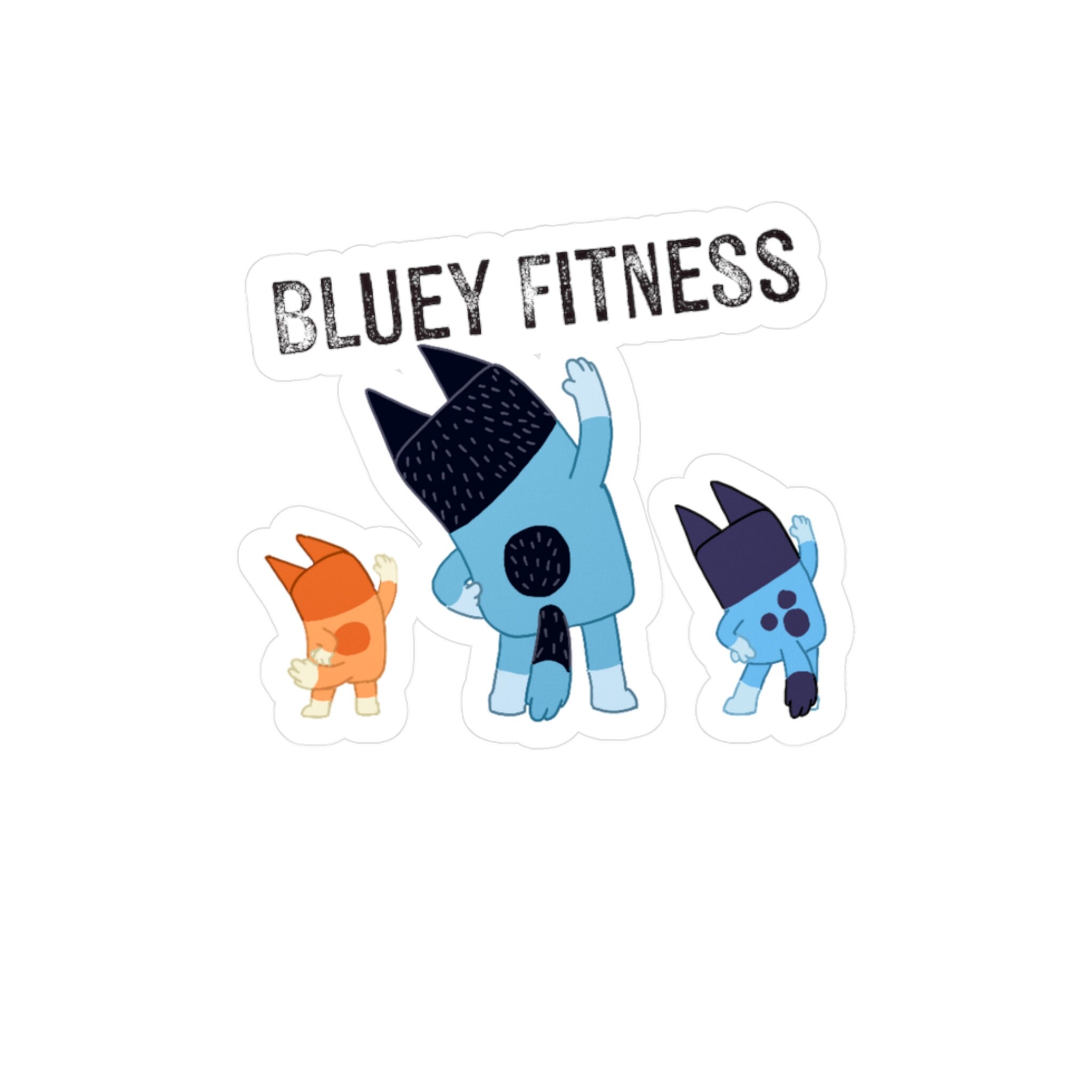 Bluey Bluey Decal Bluey Vinyl Decal Bluey Kids Room Decor - Etsy México