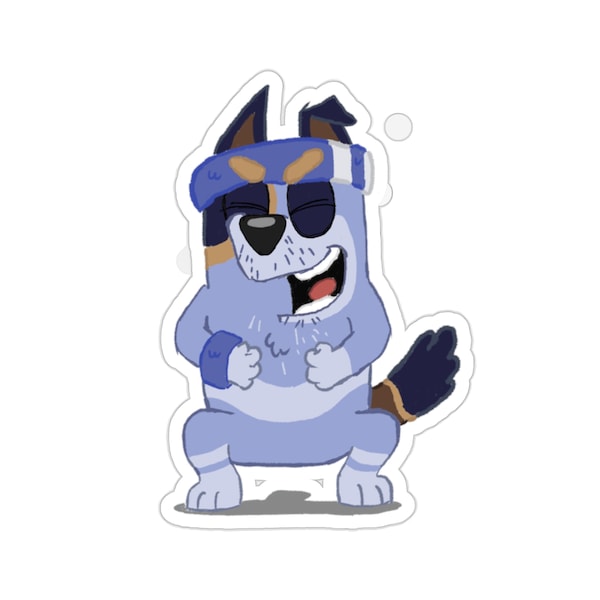 Uncle Stripes Bluey - Etsy