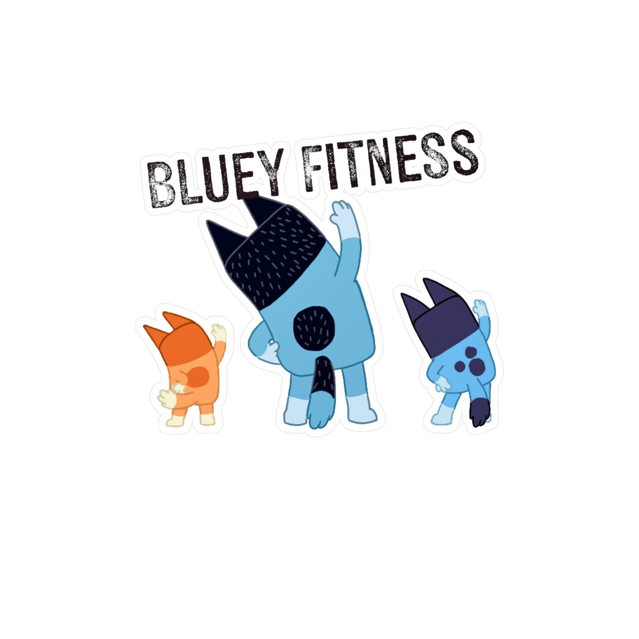 Bluey Bluey Decal Bluey Vinyl Decal Bluey Kids Room Decor - Etsy México