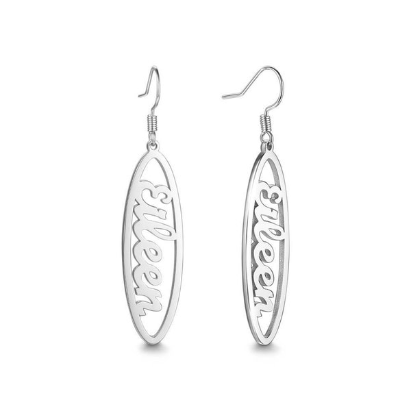 Name Earrings - Etsy