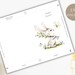 Printable Easter Card, Cute Bunny With Flowers, Foldable, Blank Card ...