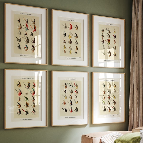 Fly Fishing Art - Etsy