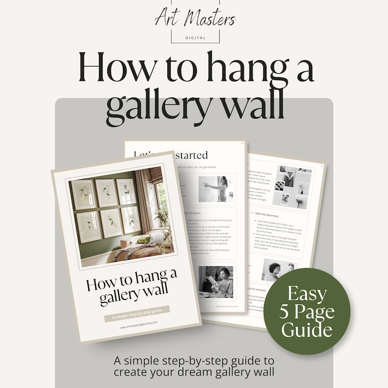 How to Make a Gallery - Etsy UK