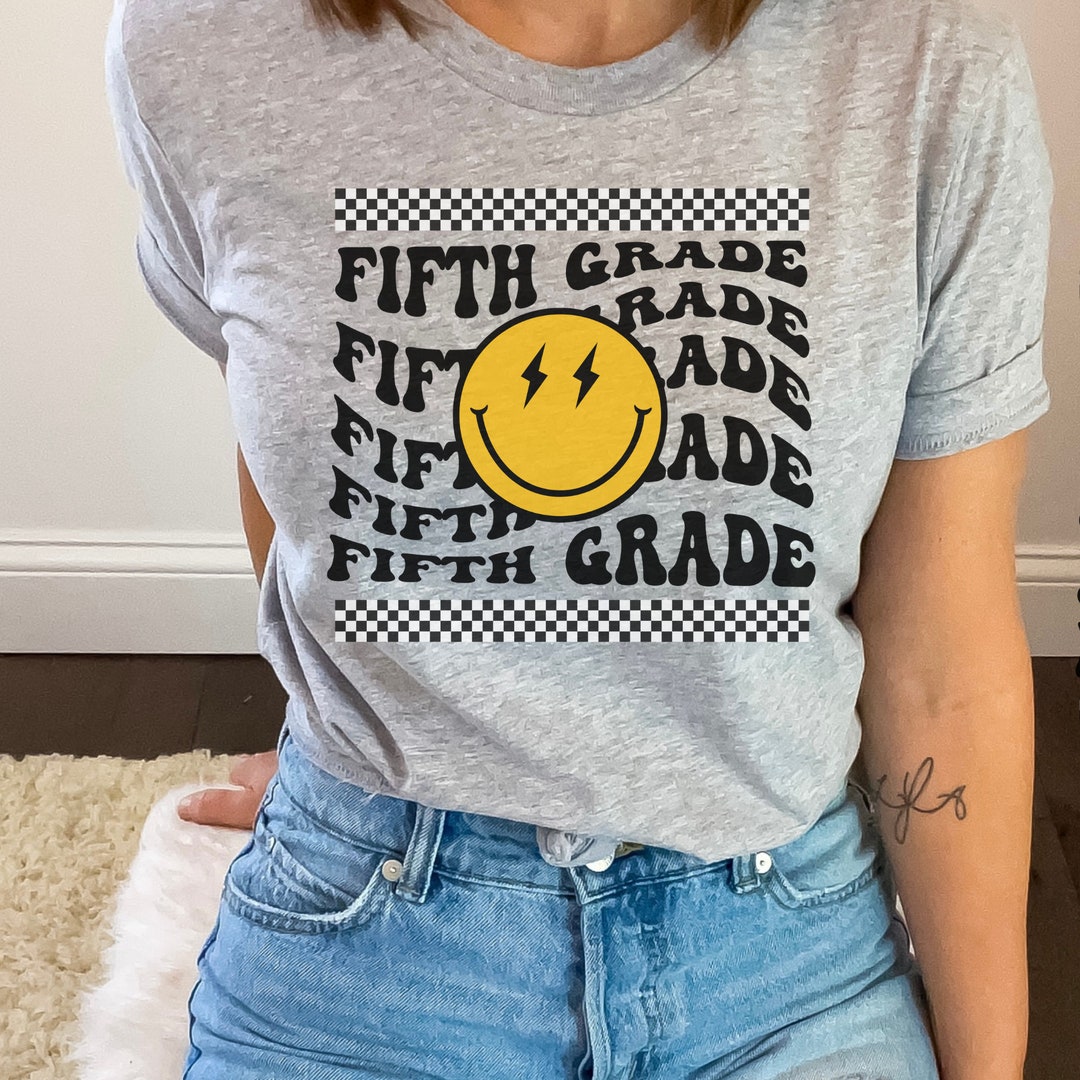 Fifth Grade Teacher, Teaching T-shirt, Back to School Tee, Elementary ...