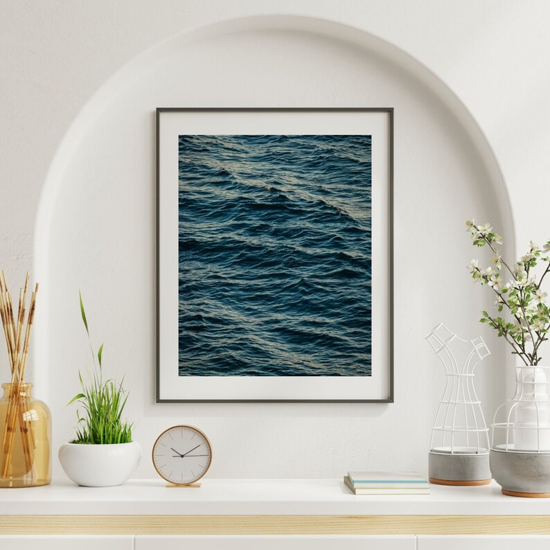 Wave Art Print, Ocean Wave Photography Wall Art, Sea Print, Coastal ...