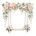 10 Floral Swing Clipart, Flower Swing, Printable Watercolor Clipart ...