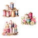 14 Vintage Spools of Thread Clipart, Floral, Printable Watercolor ...