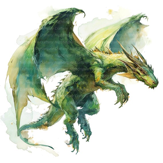 Green Dragon 128 X 128