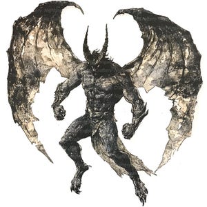 16 Printable Devil Ephemera, Demon, Satan, Decoupage, Scrapbooking ...