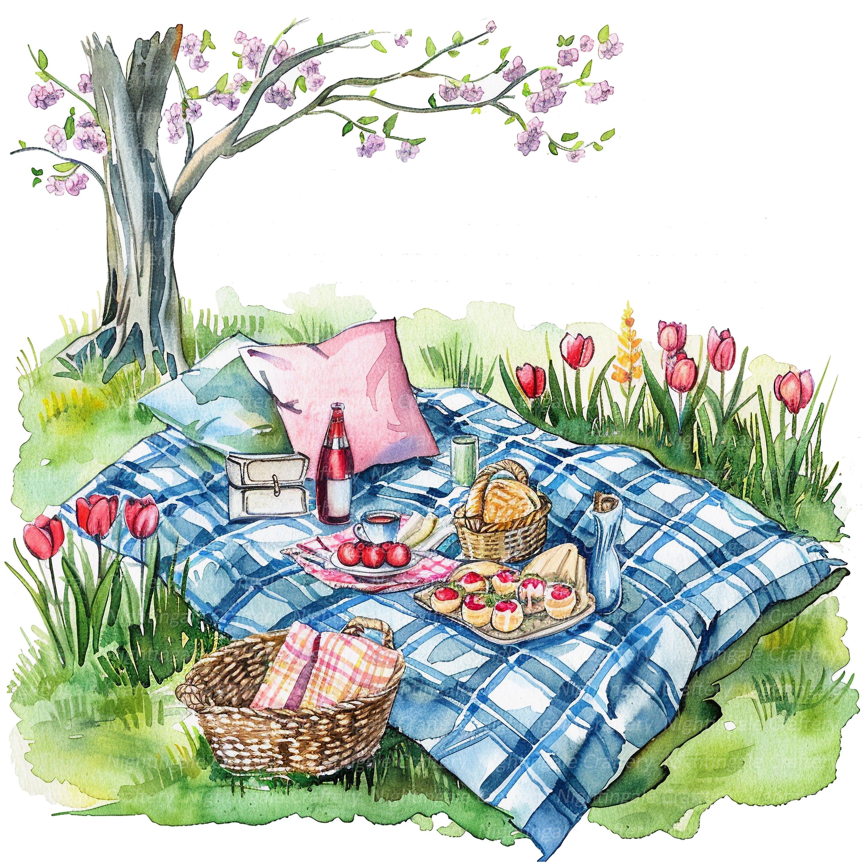 Picnics Clipart