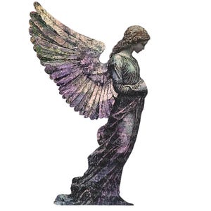 11 Printable Gothic Angel Ephemera, Dark, Decoupage, Scrapbooking ...