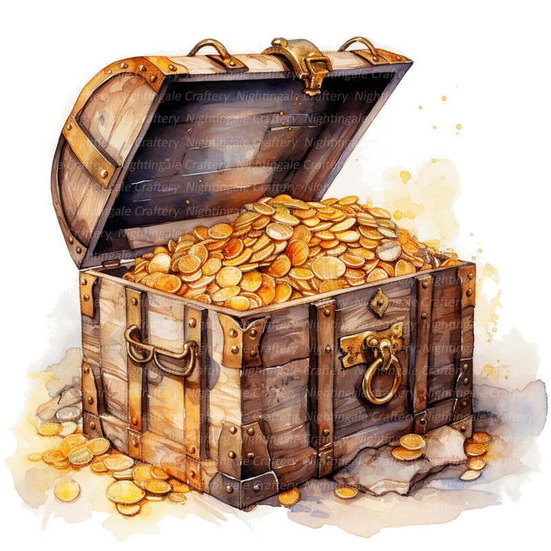10 Treasure Chest - Etsy