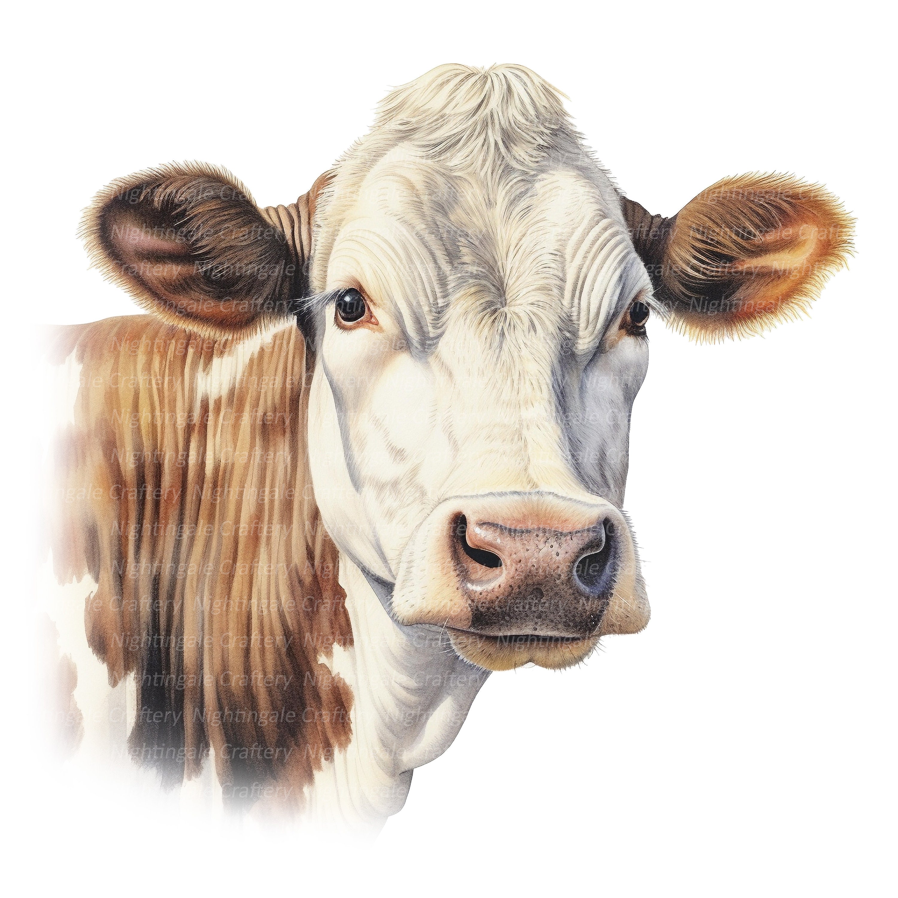 14 Cow Clipart Farm Clipart Printable Watercolor Clipart - Etsy Australia