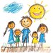 10 Family Clipart, Happy Family Clipart, Printable Crayon Clipart, High ...