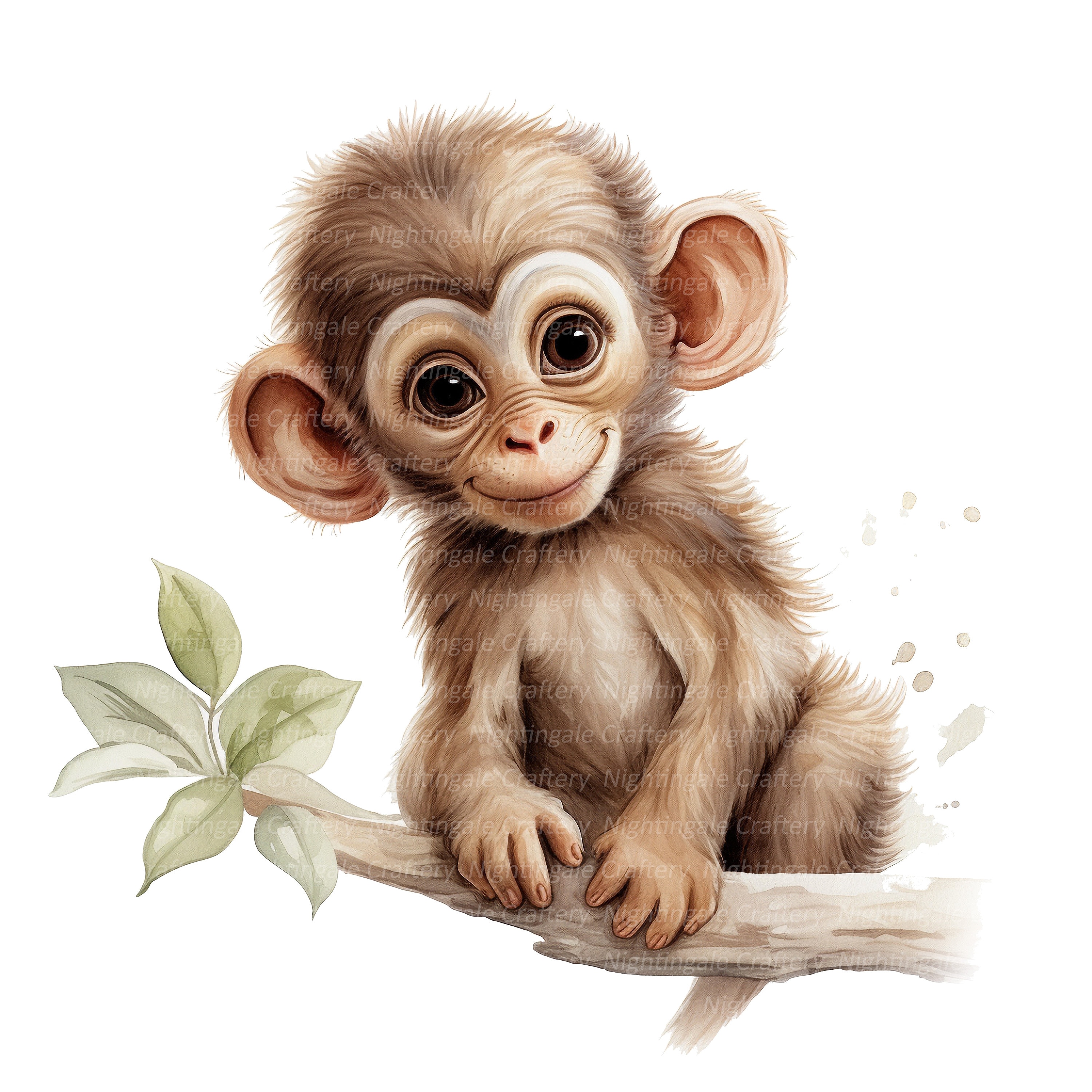 Baby Affe Clip Art Bilder
