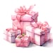 20 Wrapped Gifts Clipart, Wrapped Present Clipart, Printable Watercolor ...