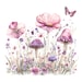 10 Magic Flowers Clipart, Enchanted Flowers, Printable Watercolor ...