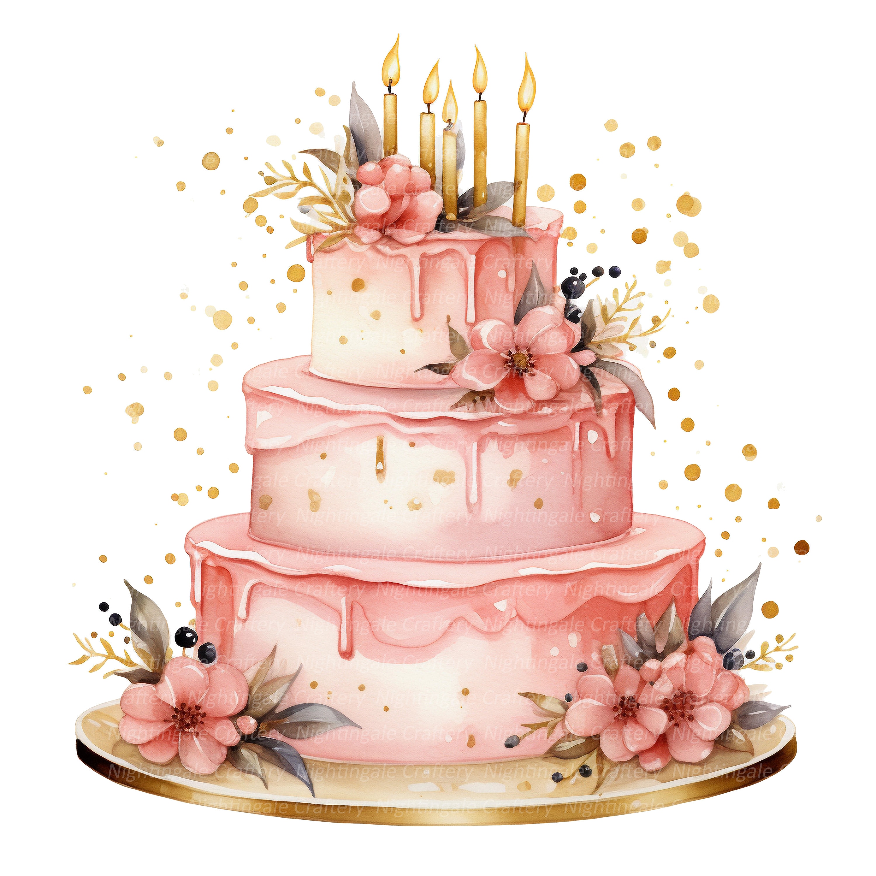 Ganze Torte Clipart