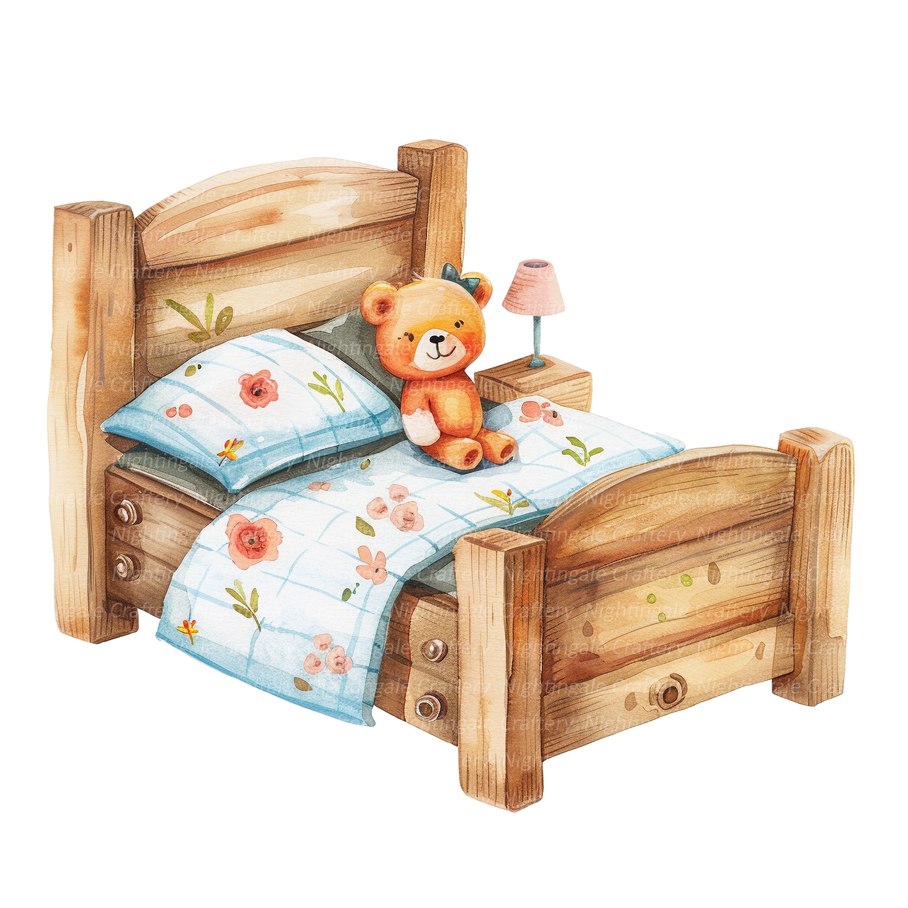 Clipart Cartone Animato Letto Ragazzo Che Dorme Nel Letto Cartoon Art,