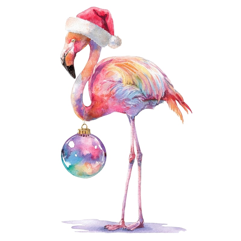 Flamingo Christmas Baubles - Etsy