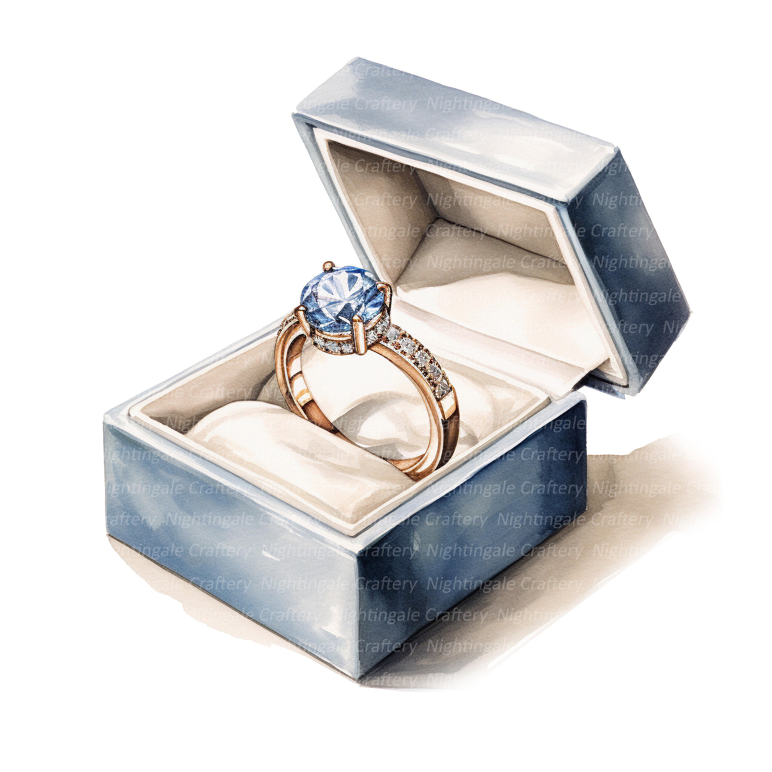 14 Wedding Ring Box Clipart Wedding Clipart Adorable Box - Etsy