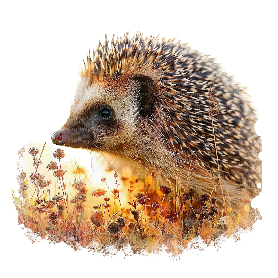 8 Hedgehog Art, Hedgehog Photo, Printable Wall Art, High Quality Jpgs ...