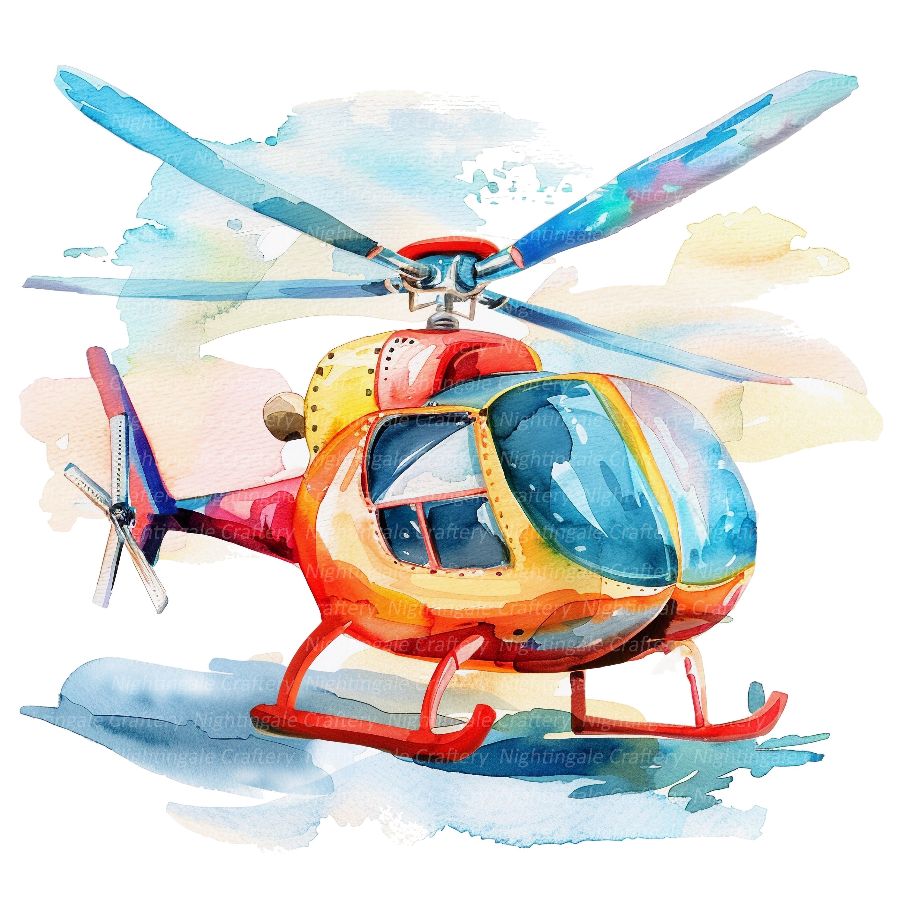 Helicopter Clip Art