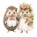 10 Cute Hedgehog Wedding Clipart, Printable Watercolor Clipart, High ...