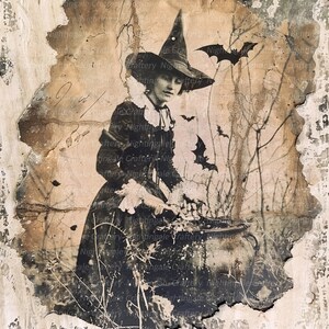 18 Witch and Witchcraft Background, 12 X 12 Digital Paper Pack, Junk ...