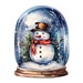 12 Snowman Christmas Snow Globe Clipart, Christmas Snowglobe, Christmas ...