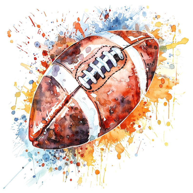 21 Sport Balls Clipart, Soccer, Basketball Clipart, Printable ...
