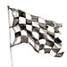 12 Finish Flag Clipart, Chequered Flag Images, Printable Watercolor ...
