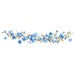 Floral Border, Forget Me Not Border, Digital Clipart, Watercolor ...
