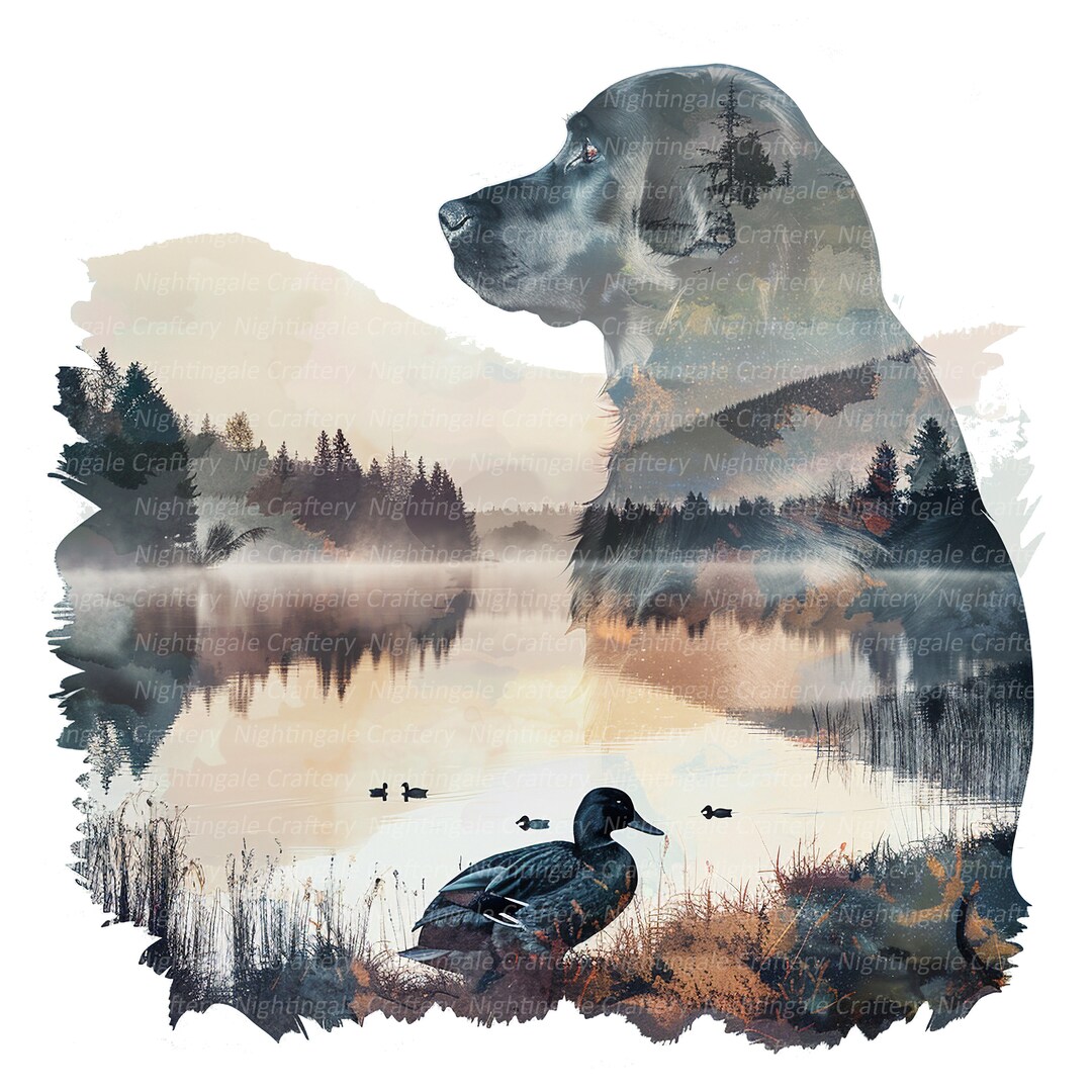 10 Hunting Labrador Wall Art, Labrador Retriever, Printable Wall Art ...