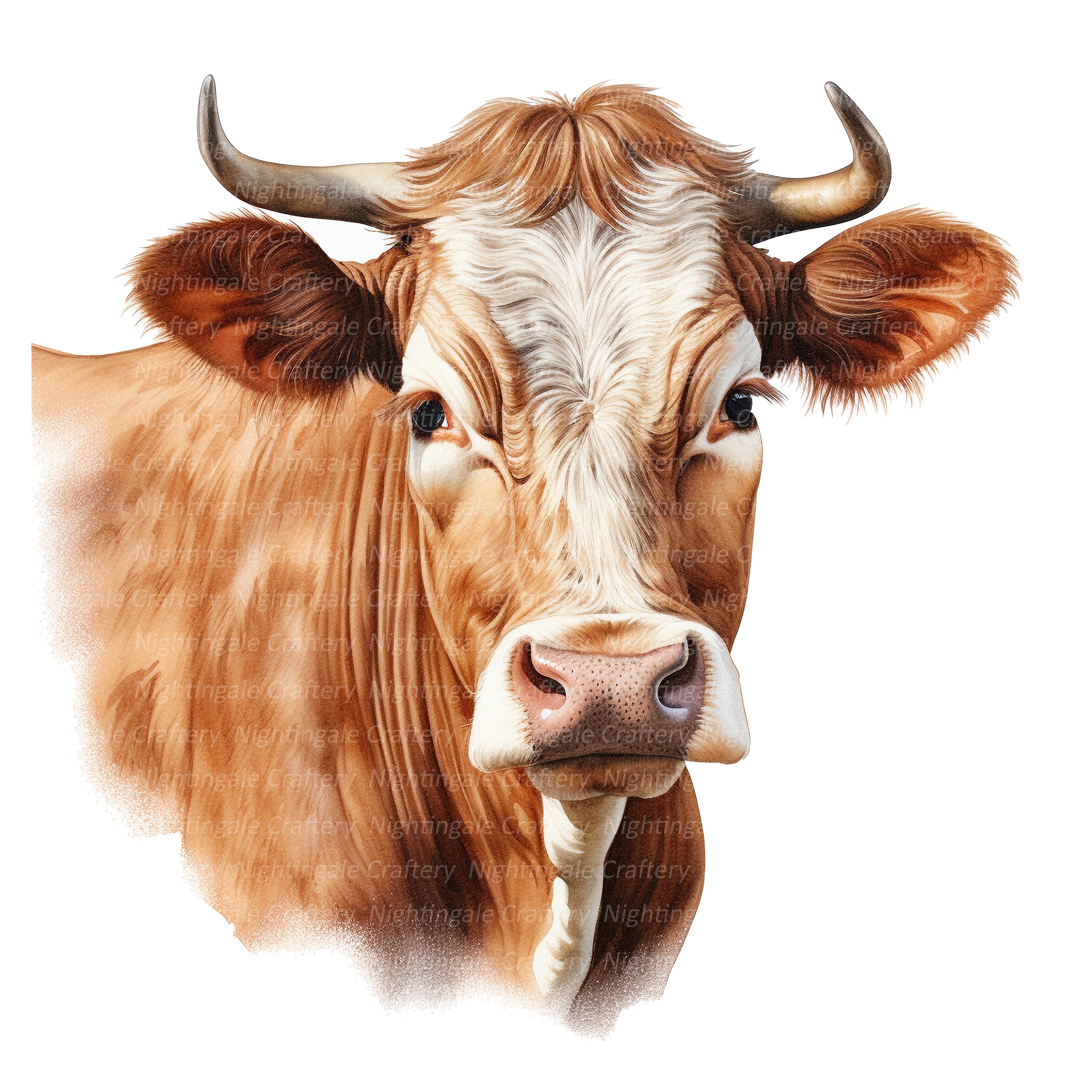 14 Cow Clipart Farm Clipart Printable Watercolor Clipart - Etsy Australia