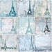 18 Vintage Paris and Eiffel Background, 12 X 12 Digital Paper Pack ...