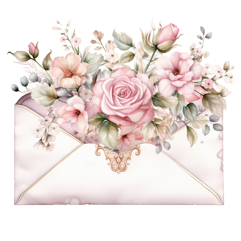 Watercolor Cards and Envelopes - Etsy