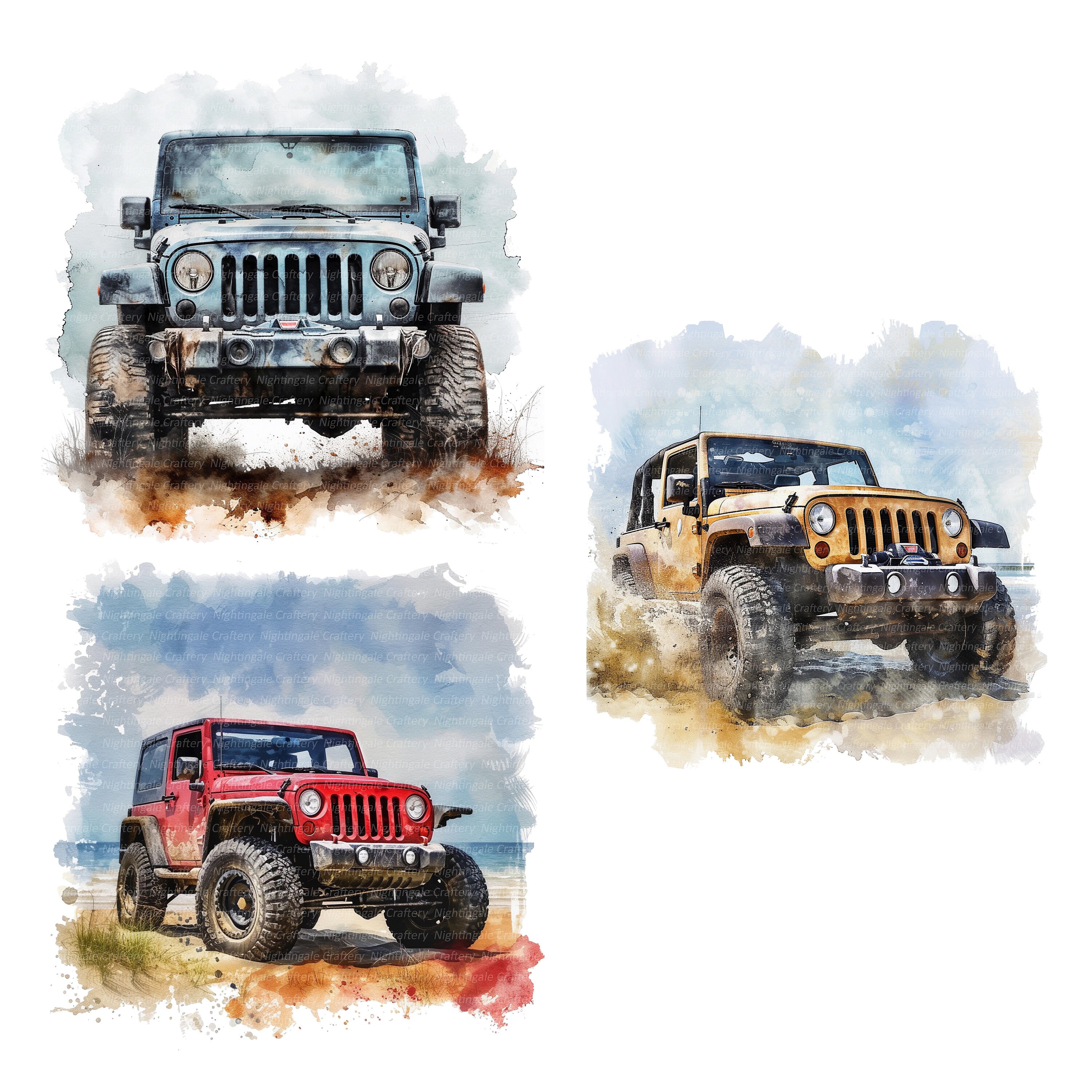 Off Road Jeep Clipart