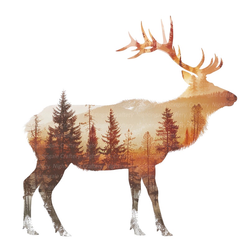 10 Elk Wall Art, Deer Photo, Printable Wall Art, High Quality Jpg/pngs ...