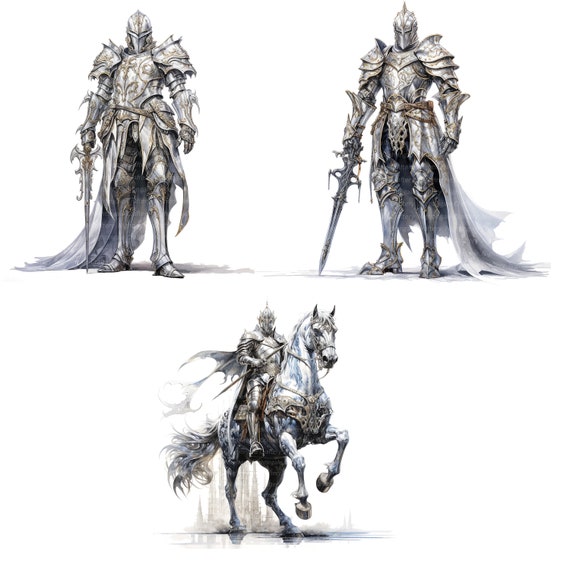 Clipart Cavalieri Medievali