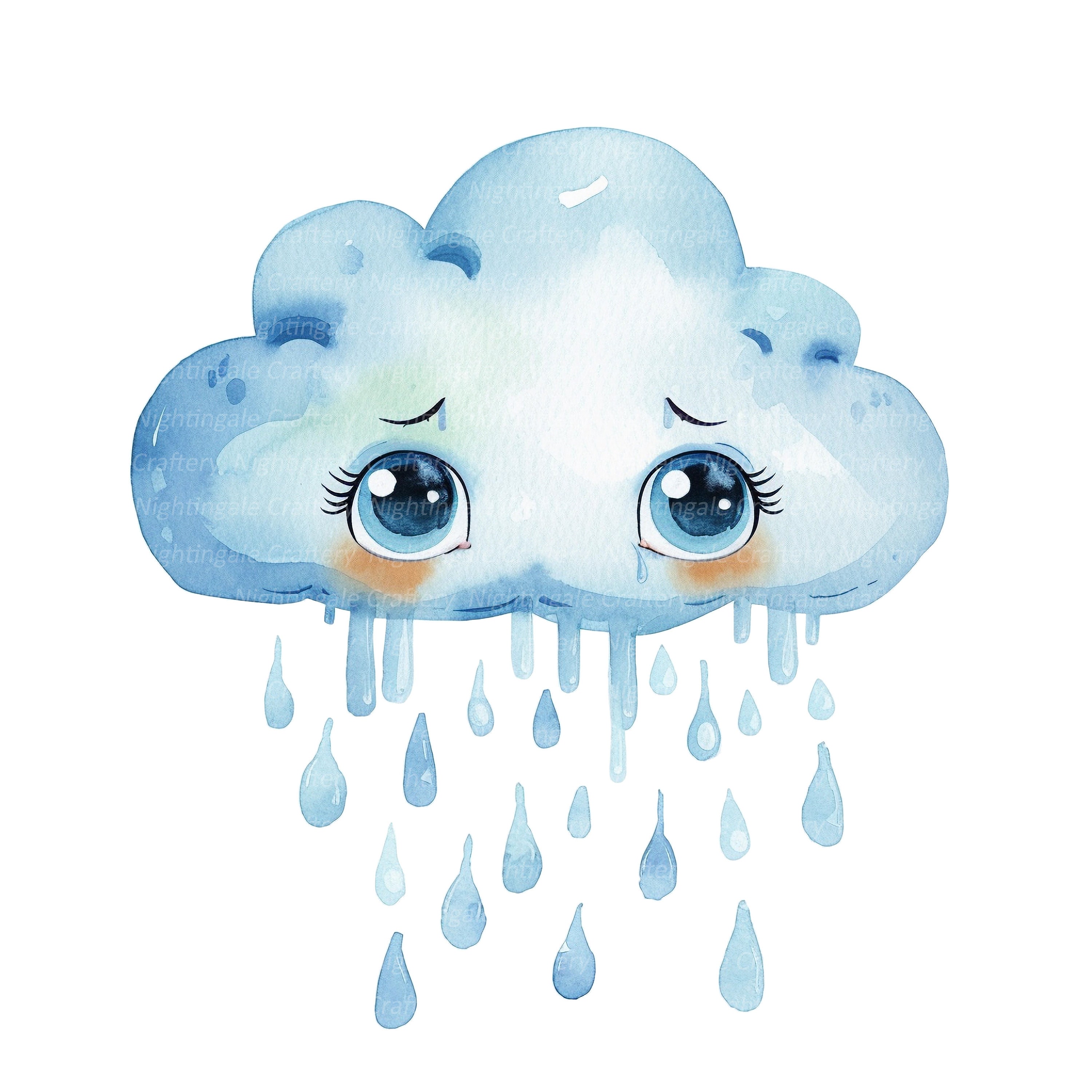 Regen Clipart Omtrek