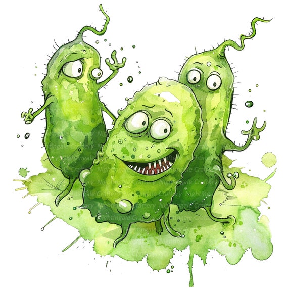 Animated Bacteria Clipart