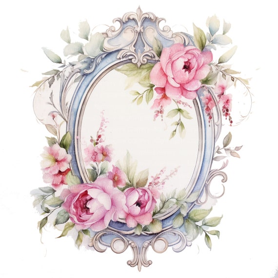 Shabby Chic Flower Clip Art